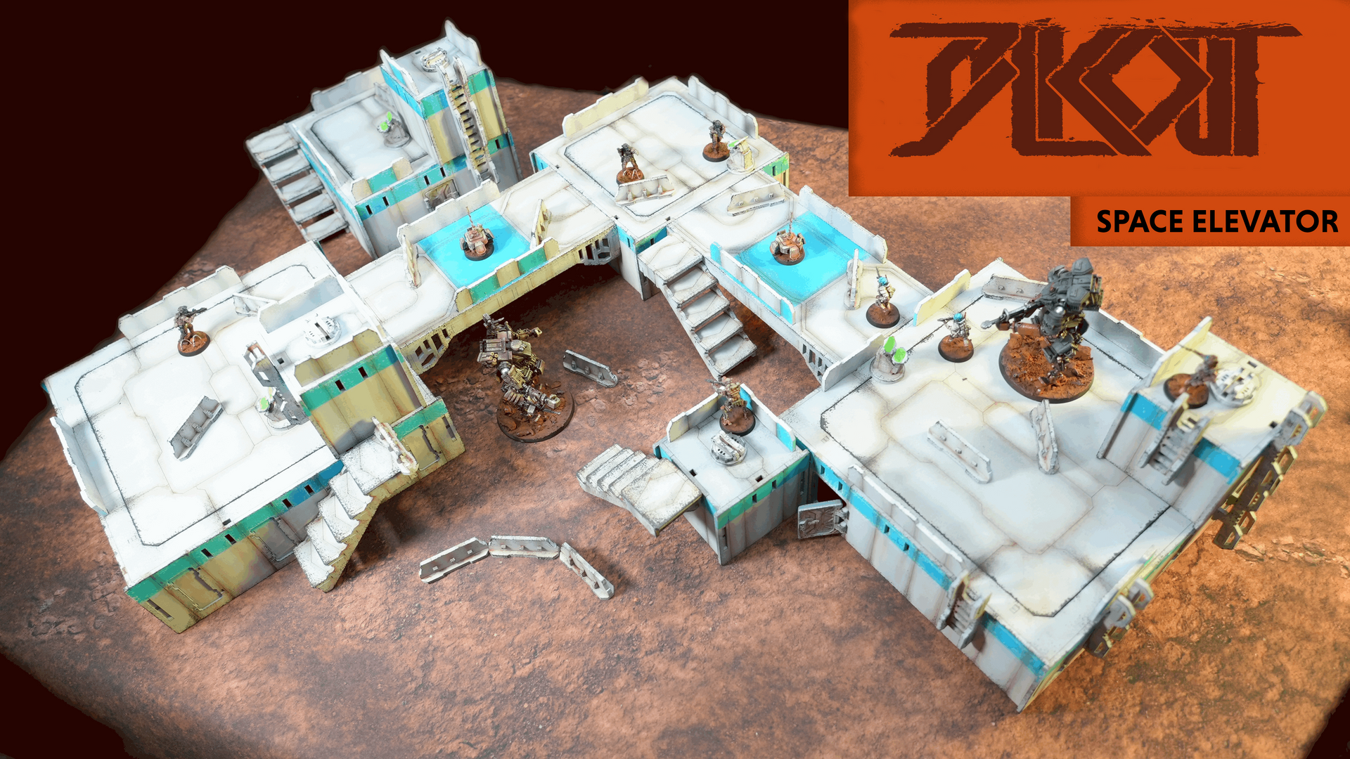 Space Elevator Terrain Set – BLKOUT