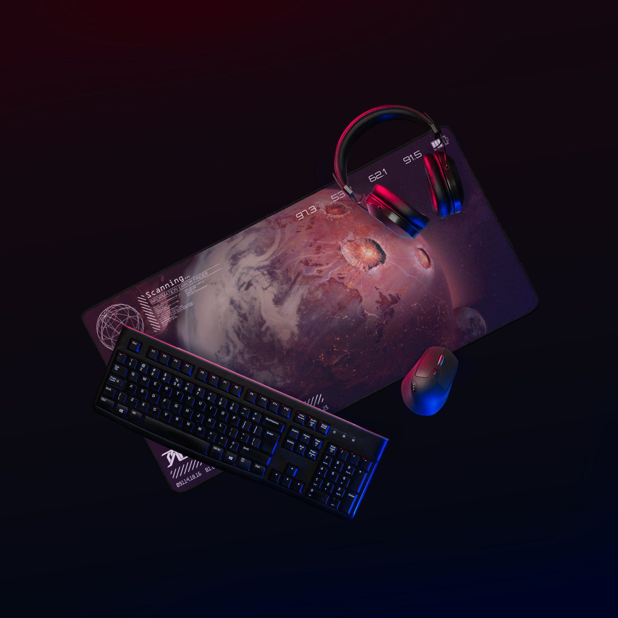 Tactical Ops Desk Mat – BLKOUT