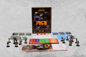 BLKOUT Scifi Tactical tabletop wargame, fast paced, easy to learn.